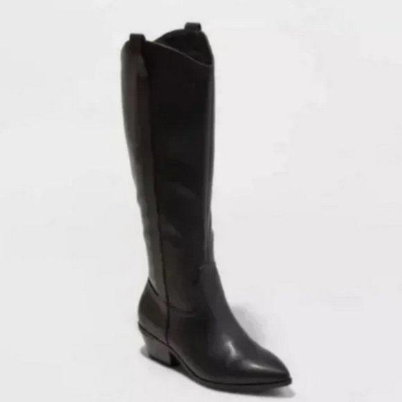 Universal Thread | Shoes | Womens Sadie Western Boots Black Universal Thread 6 | Poshmark